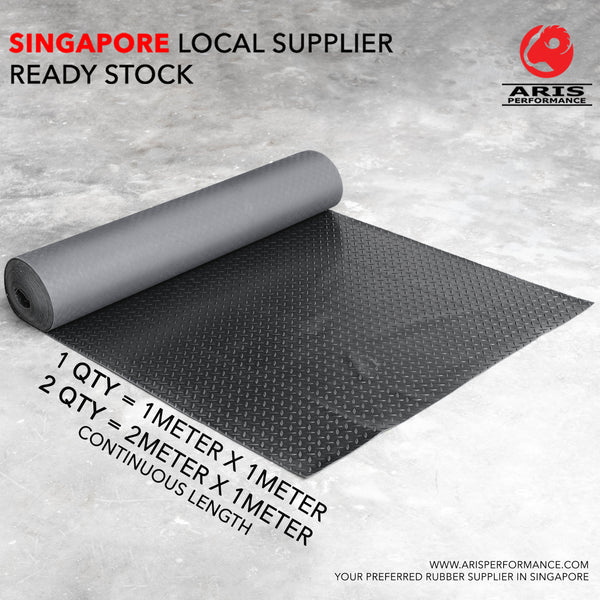 Checkered Rubber Mat | ARIS Performance - ARIS Performance Silicones ...