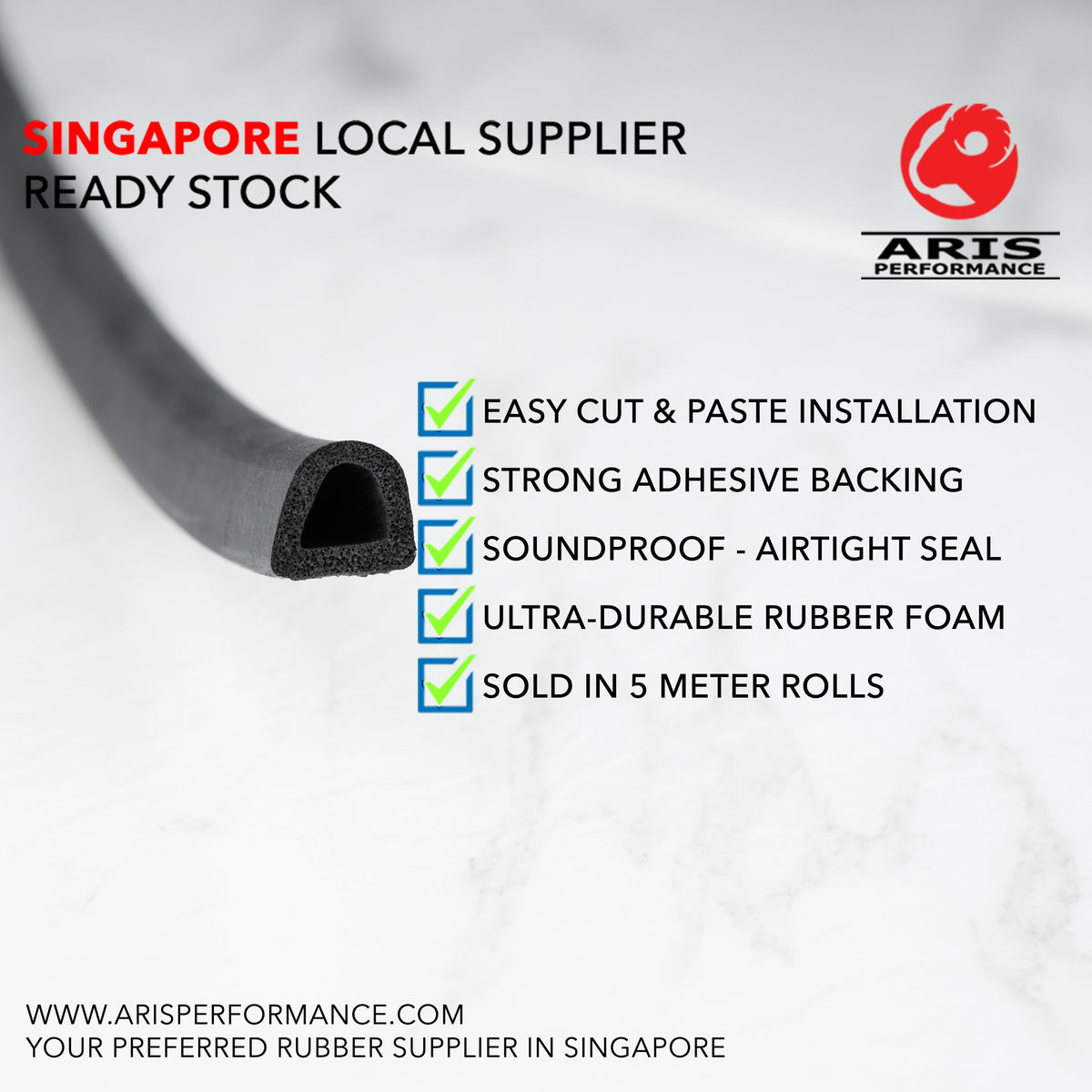 Rubber Foam / Sponge / Packing | ARIS Performance - ARIS Performance Silicones | Silicone Rubber ...