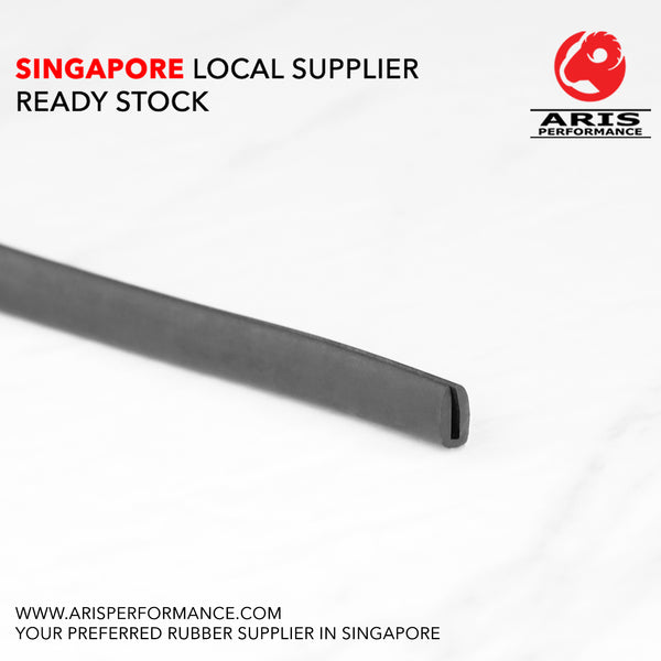 U-Shape Rubber Edge Trim Cover & Protector - ARIS Performance Silicones ...