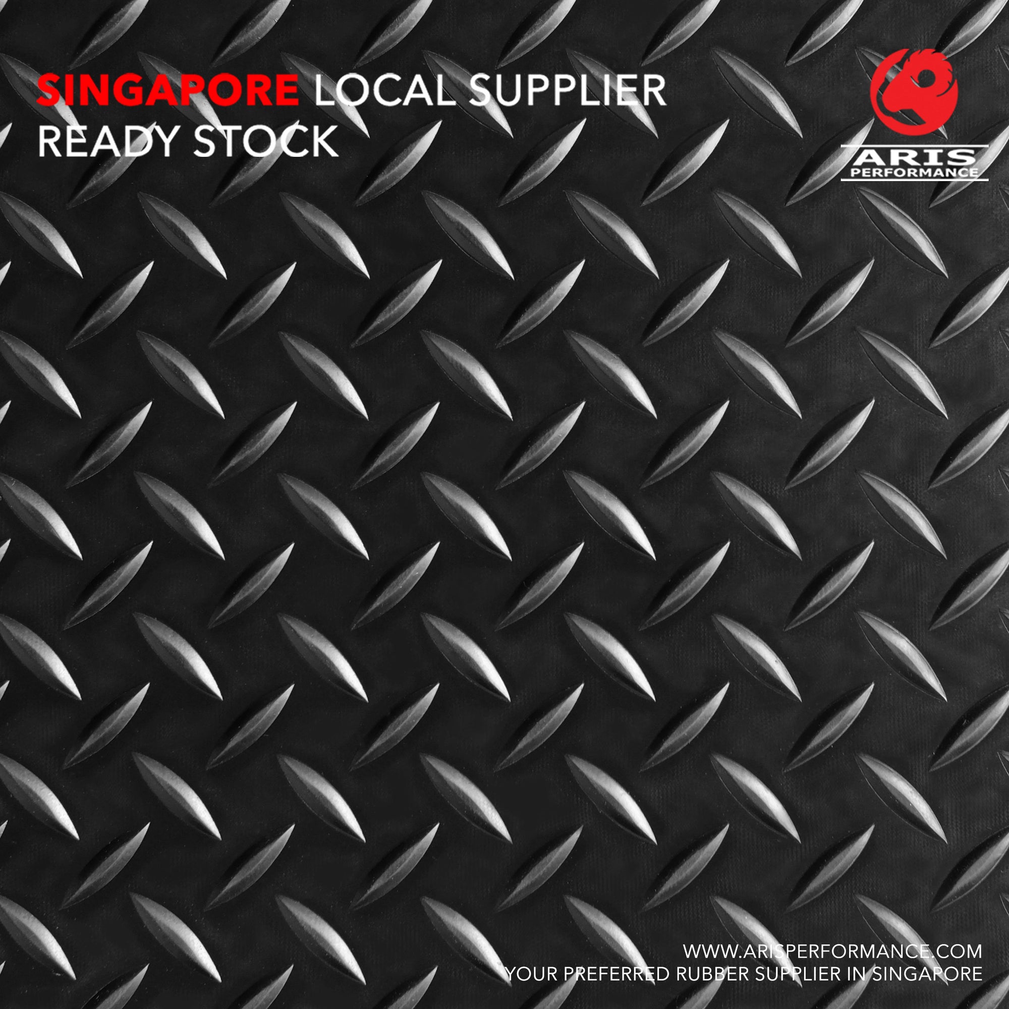 Checkered Rubber Mat | ARIS Performance - ARIS Performance Silicones ...